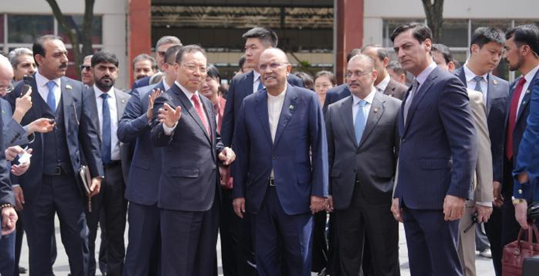Pakistani President Asif Ali Zardari Visits China